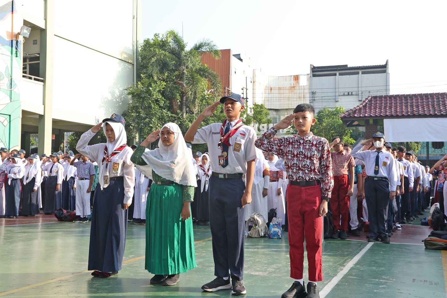 Dispendik Surabaya Pastikan MPLS Ramah dan Menggembirakan, Fokus Bentuk ...