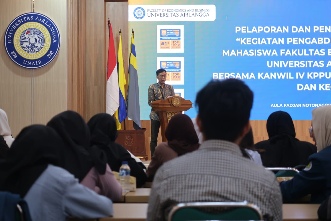 Kolaborasi Kanwil IV KPPU dengan FEB Unair : Pengabdian Mahasiswa FEB ...